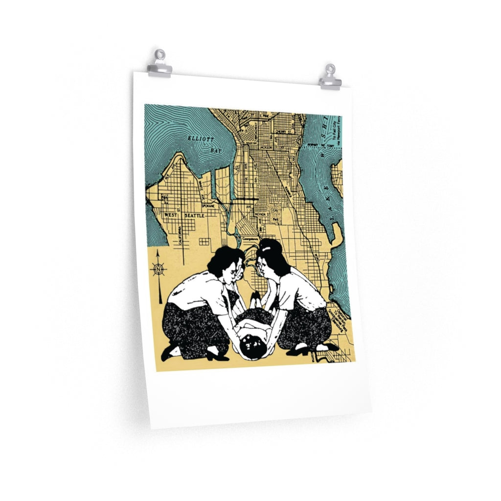 "Women Lifting" print by Liana – artWORKS